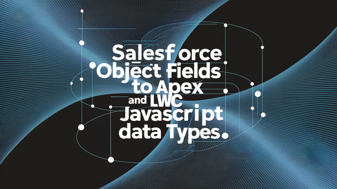 Salesforce Object Fields Data Types In Apex And Lwc Javascript